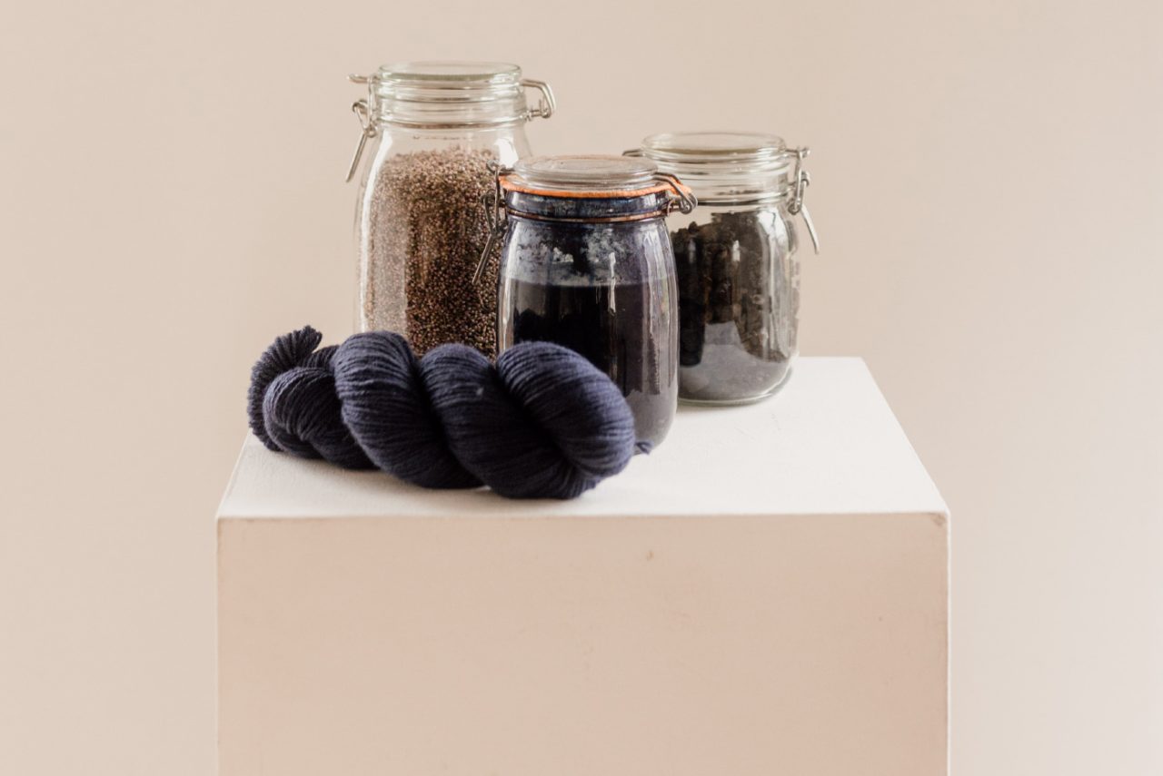 Naturally dyed, thoughtfully sourced, breed-specific knitting wool
